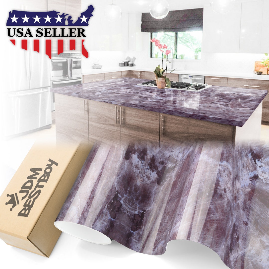 Gloss Marble 04 Granite Look Vinyl Wrap Sticker Decal Car Vehicle ...