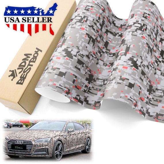 Digital Urban Camo Vinyl Wrap