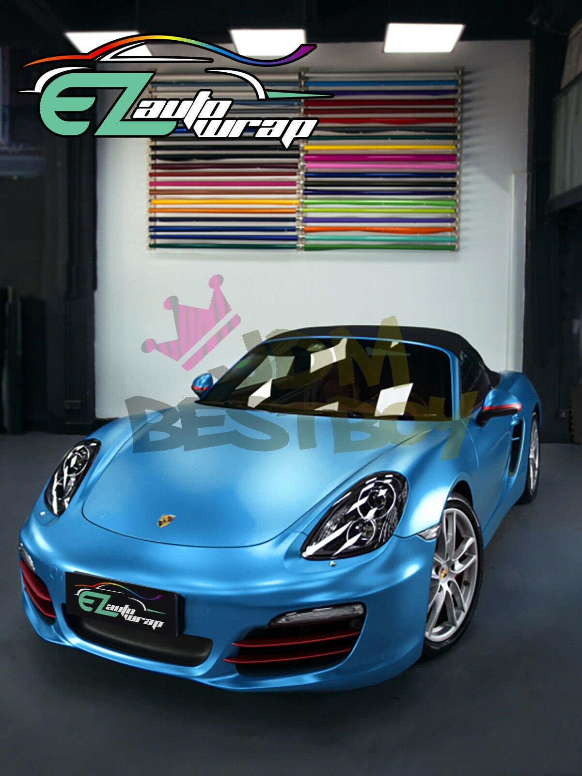 Premium Matte Metallic Satin Pearl Sky Blue Vinyl Wrap Sticker | Etsy