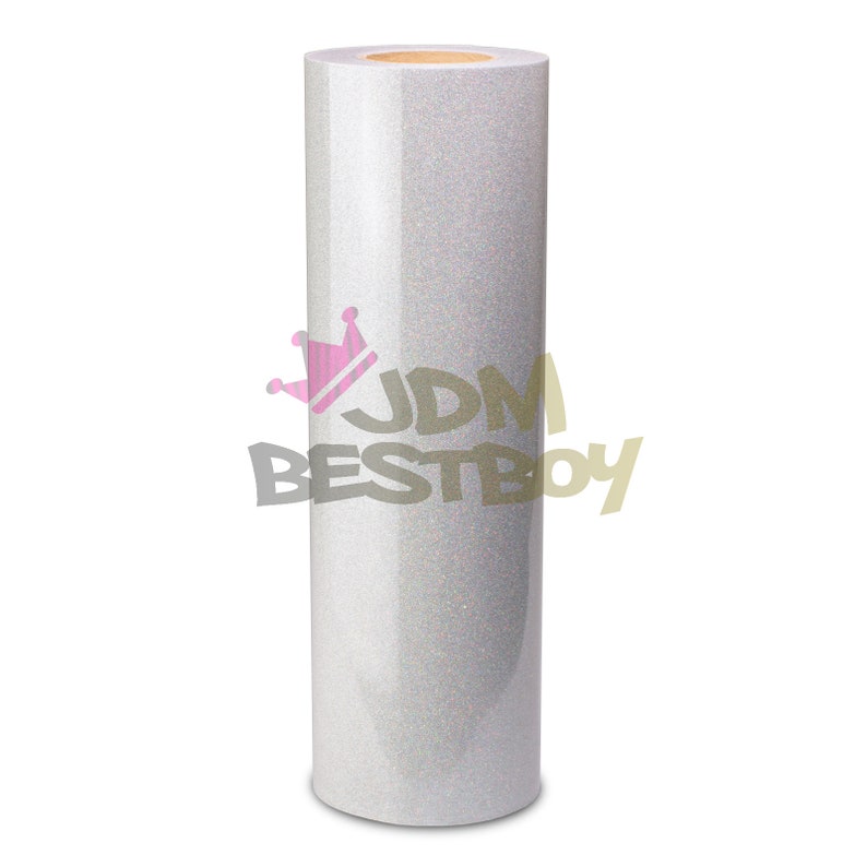 ESSMO™ Silver Confetti Glitter Heat Transfer Vinyl HTV Easy to Weed ...