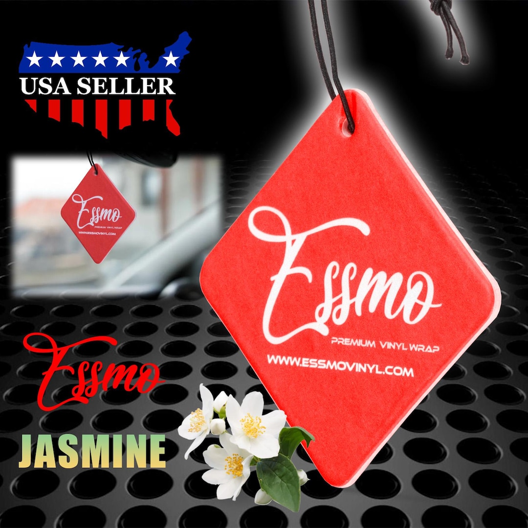 ESSMO Square Hanging Cardboard Red Air Freshener for Car Home Office ...