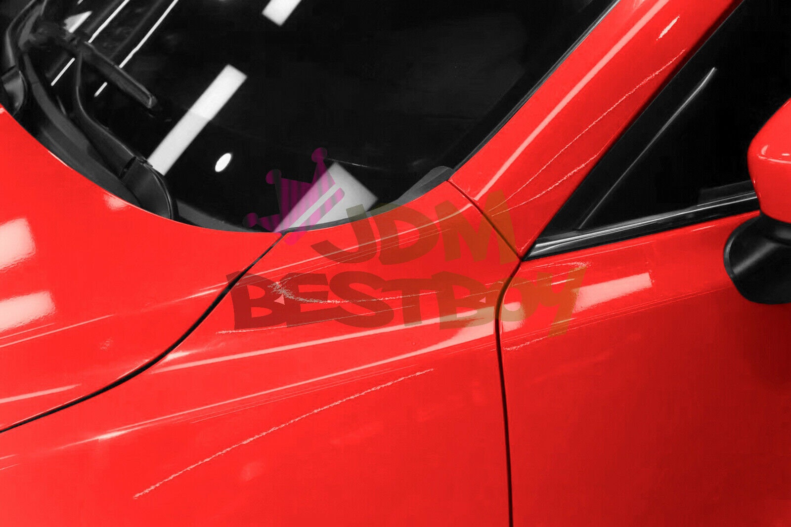 Red Gloss Glossy Car Vehicle Vinyl Wrap Sticker Decal Air - Etsy