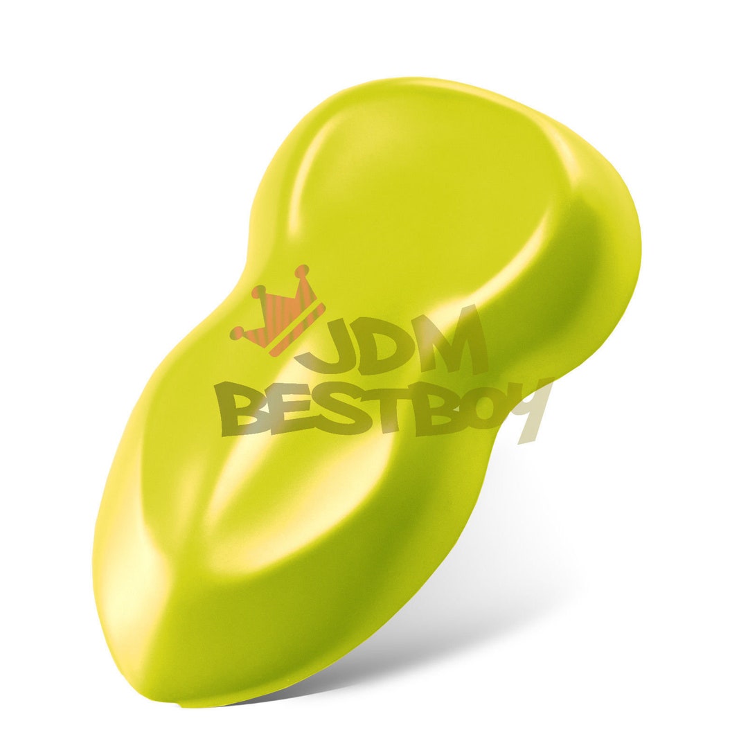 Neon Yellow Matte Metallic Satin Pearl Car Vehicle Vinyl Wrap Sticker ...