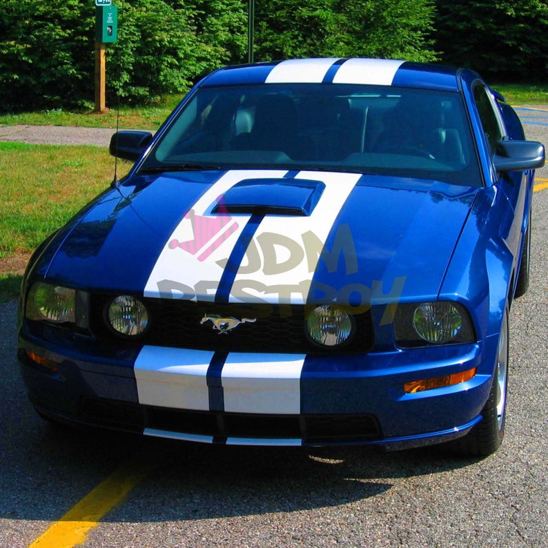 3M 2080 Vinyl Wrap Kit Racing Stripe Rally Stripe Decal Sticker Hood ...
