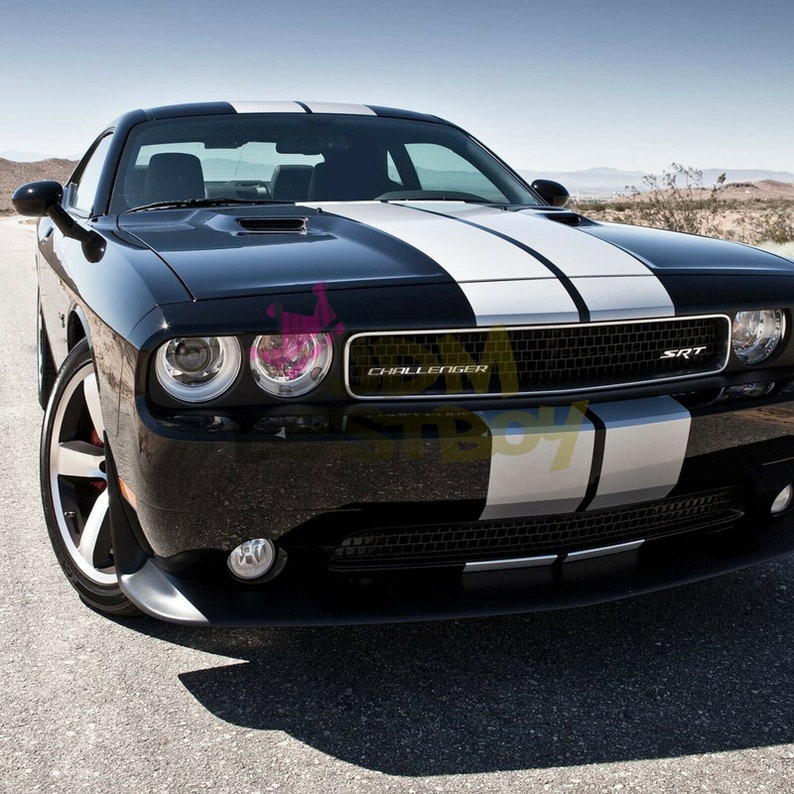 Free Kit Gloss Color Racing Stripes Vinyl Wrap Rally Sticker | Etsy