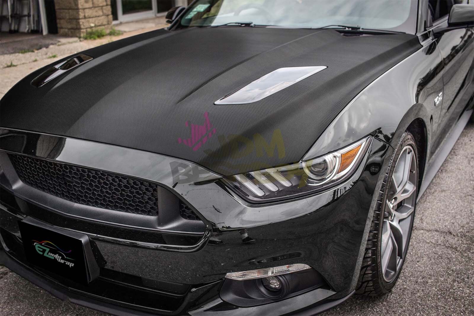 Black 3D Matte Carbon Fiber Texture Car Vehicle Vinyl Wrap - Etsy