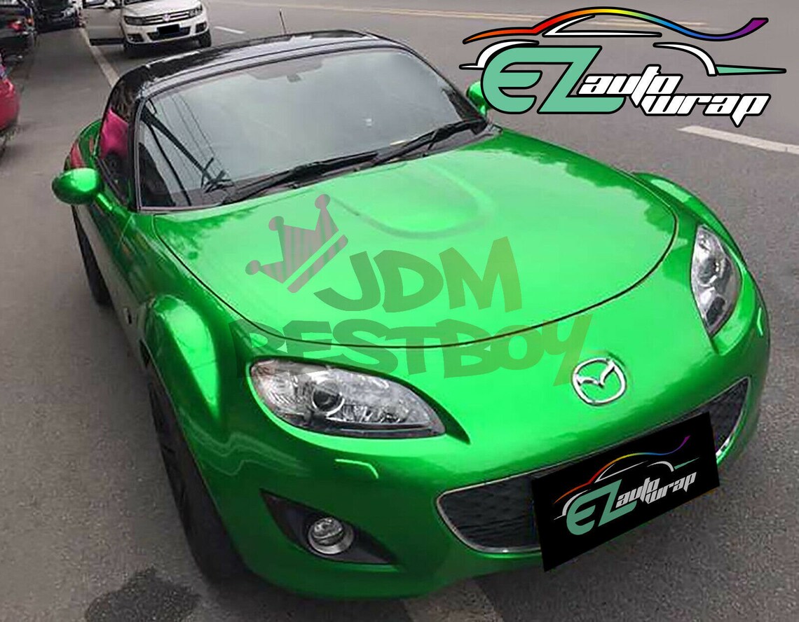 Gloss Metallic Green Sticker Decal Vinyl Wrap Air Release | Etsy