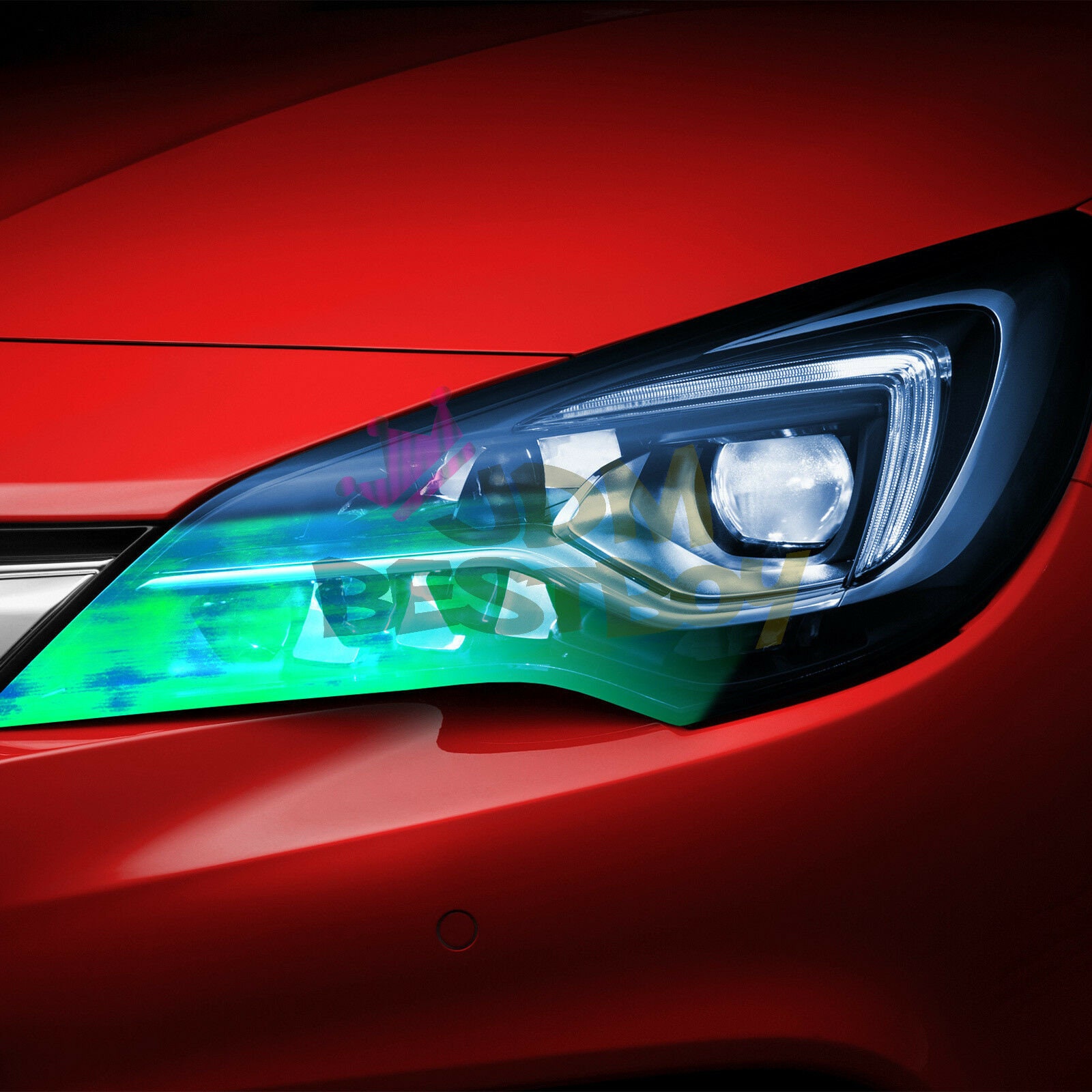 Chameleon Light Blue Gloss Color Change Headlight Tint Fog - Etsy