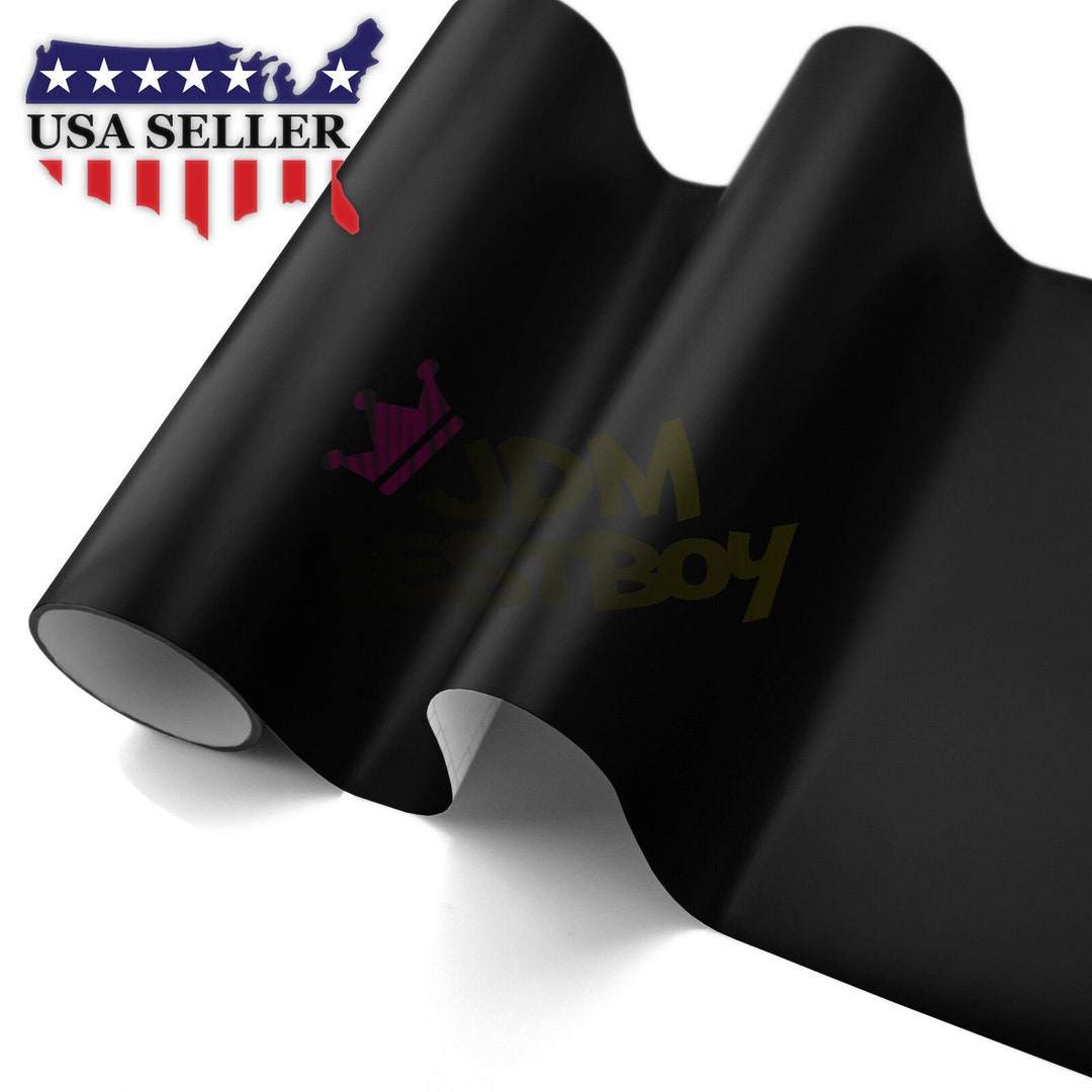 Matte Flat Black Car Vinyl Wrap Sticker Decal Air Release - Etsy