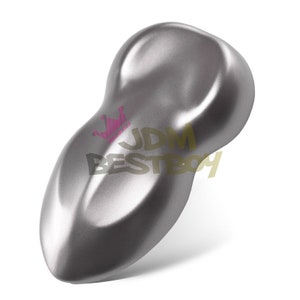 Premium Matte Metallic Satin Pearl Gunmetal Gray Vinyl Wrap Sticker ...