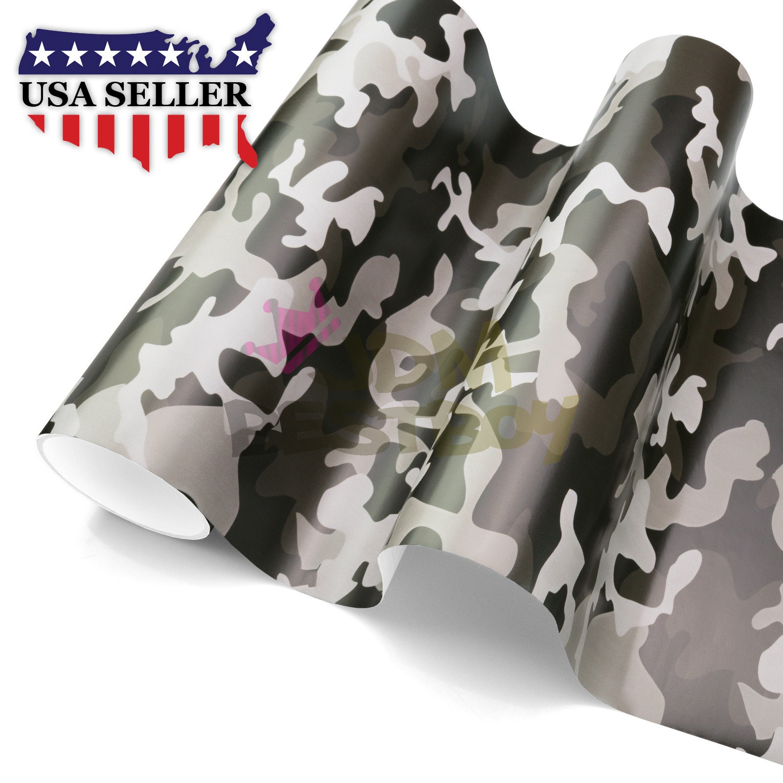 Army Gray Camouflage CAMO Vinyl Sticker Wrap Decal Film Air | Etsy