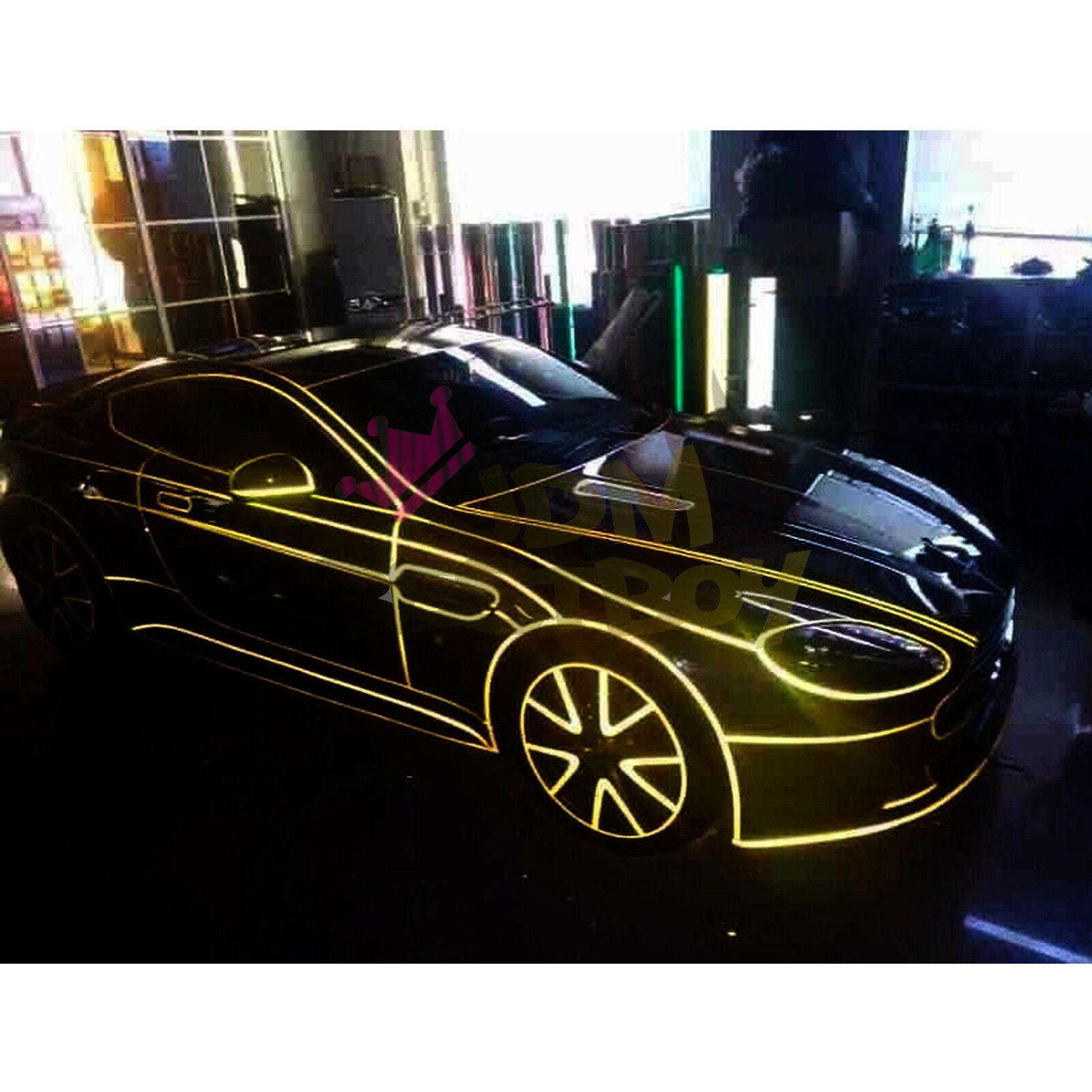 Red Reflective Tape Safety Self Adhesive Striping Sticker | Etsy