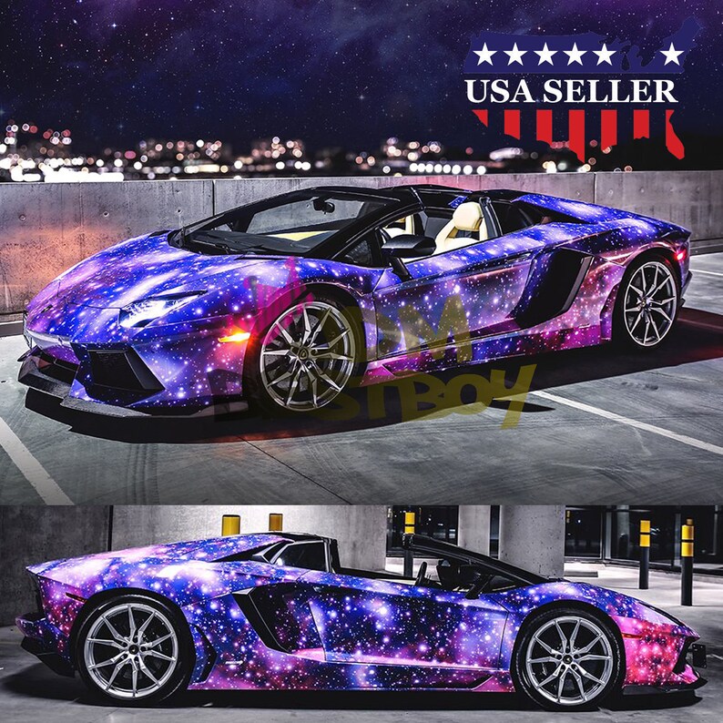 Gloss Stardust Galaxy Vinyl Wrap Sticker Graphic Decal Sheet - Etsy