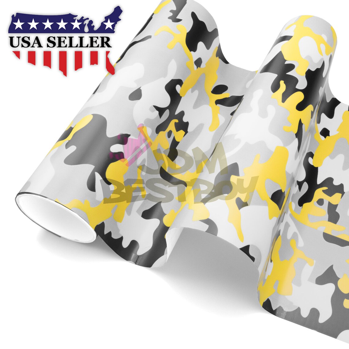 Yellow Black White Gray Camouflage CAMO Vinyl Sticker Wrap - Etsy