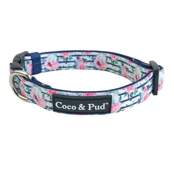 Coco & Pud Floral Blooms Dog Collar - Etsy