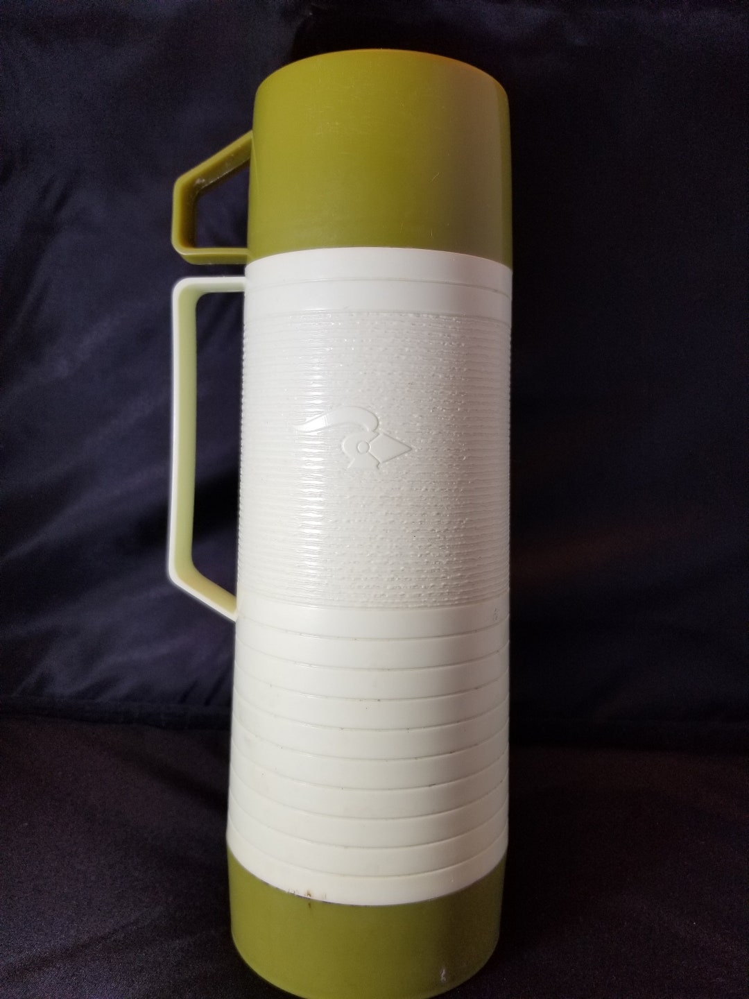Aladdin Dura Clad Verde y Blanco 2630E Thermos / 1980's - Etsy España
