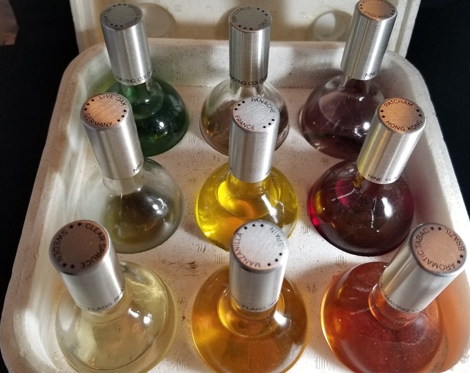 Very Rare COMPLETE Set of 9 FLAGS Cologne-vintage 1965-original ...