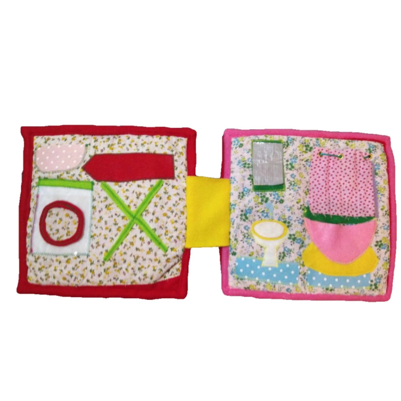 All Handmade Personalized Quiet Book Usual Day 25x25 Cm Activity Felt ...