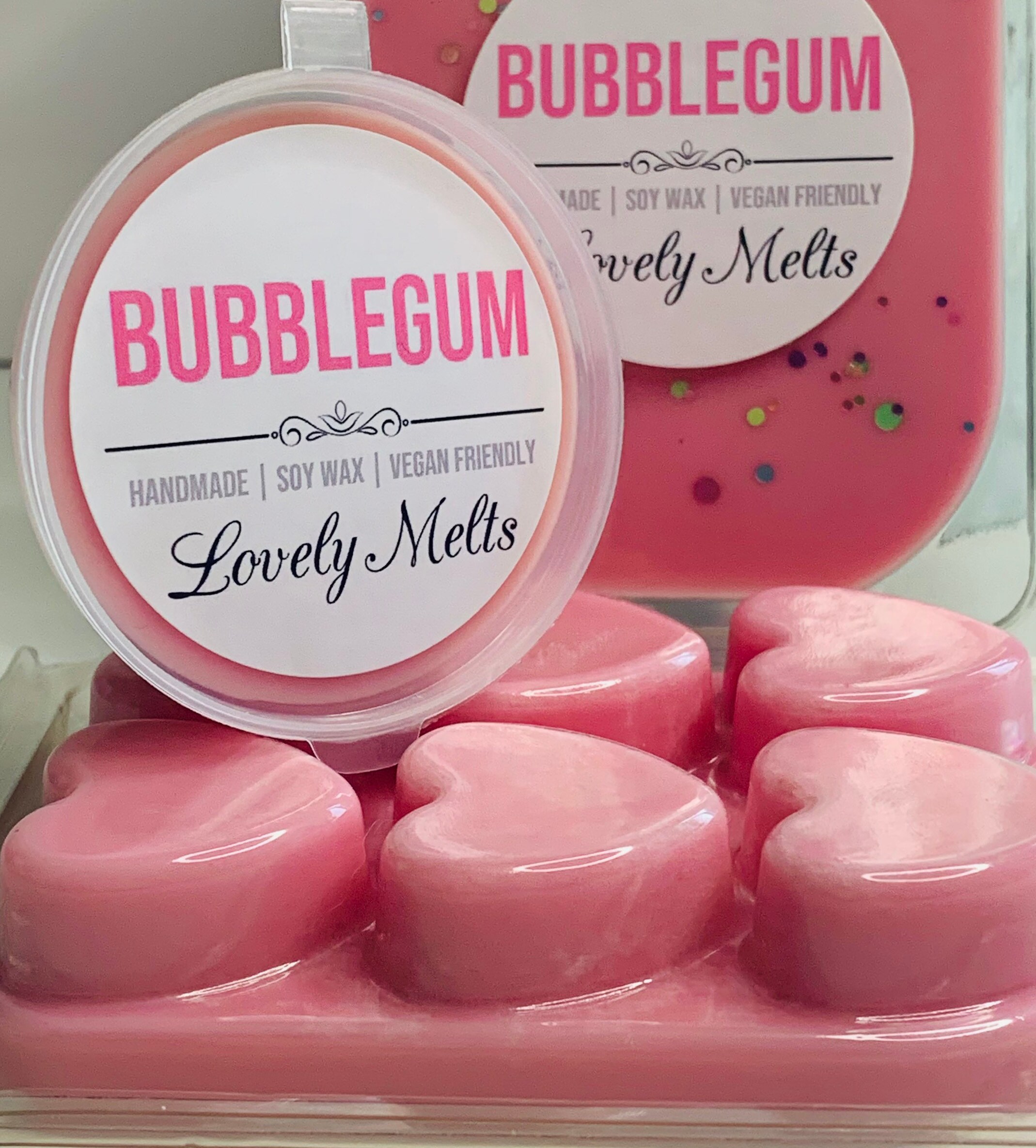 BUBBLEGUM WAX MELTS Sweet Wax Melts Soy Wax Melts uk wax | Etsy