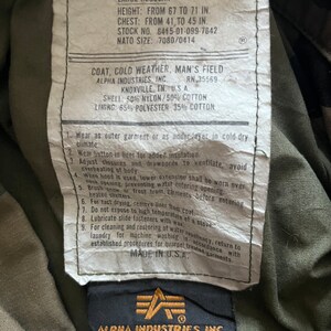 Vintage Surplus Army Alpha Industries Jacket - Etsy