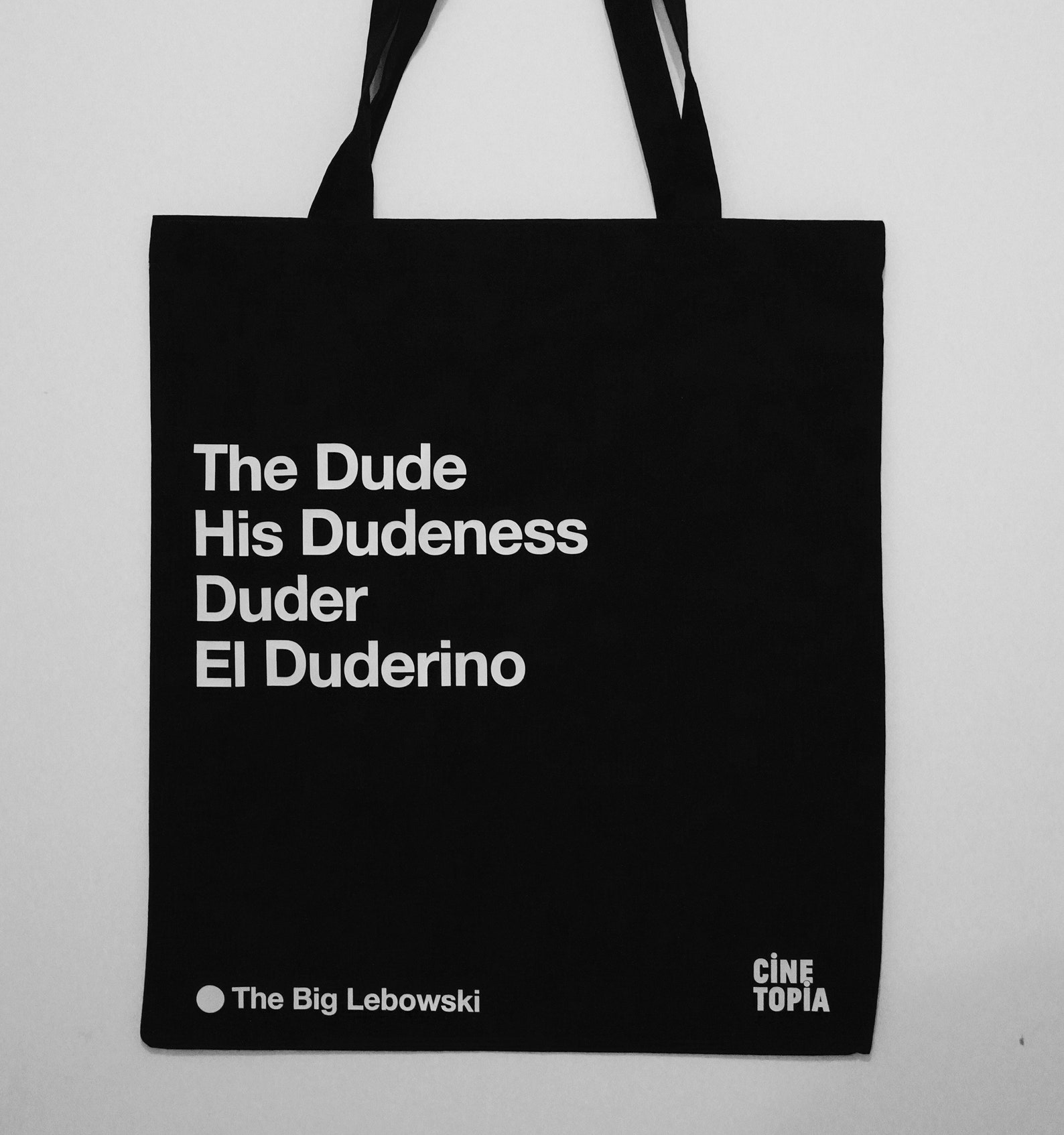 The Dude, His Dudeness, Duder, El Duderino Quote Tote Bag - Etsy