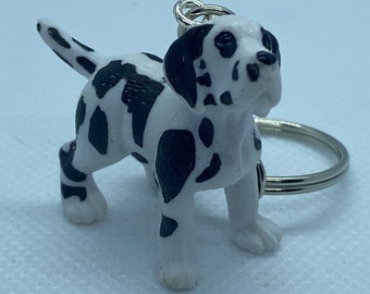 Pomeranianwhite Dog Keychain - Etsy