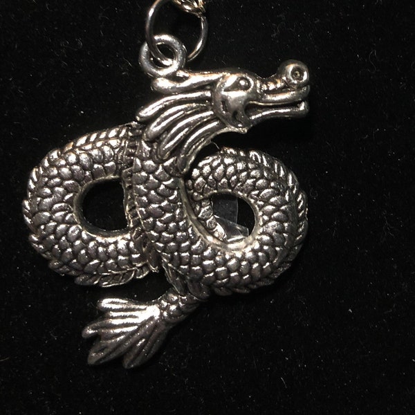 Chinese Dragon Keychain - Etsy