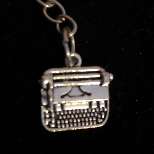 Typewriter Key Ring - Etsy