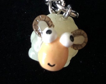 Sheep Keychain - Etsy