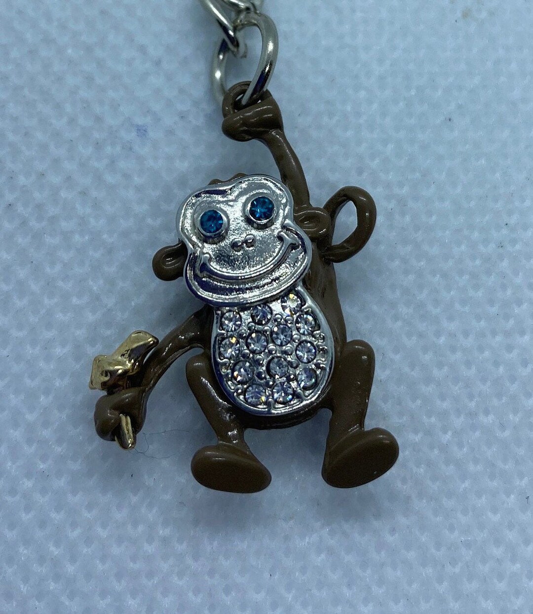 Adorable Monkey With Rhinestones - Etsy