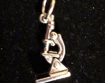 Microscope Keychain Science Keychain STEM Keychain Biology - Etsy