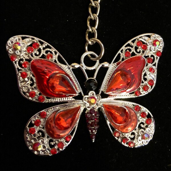 Butterfly Keychain - Etsy