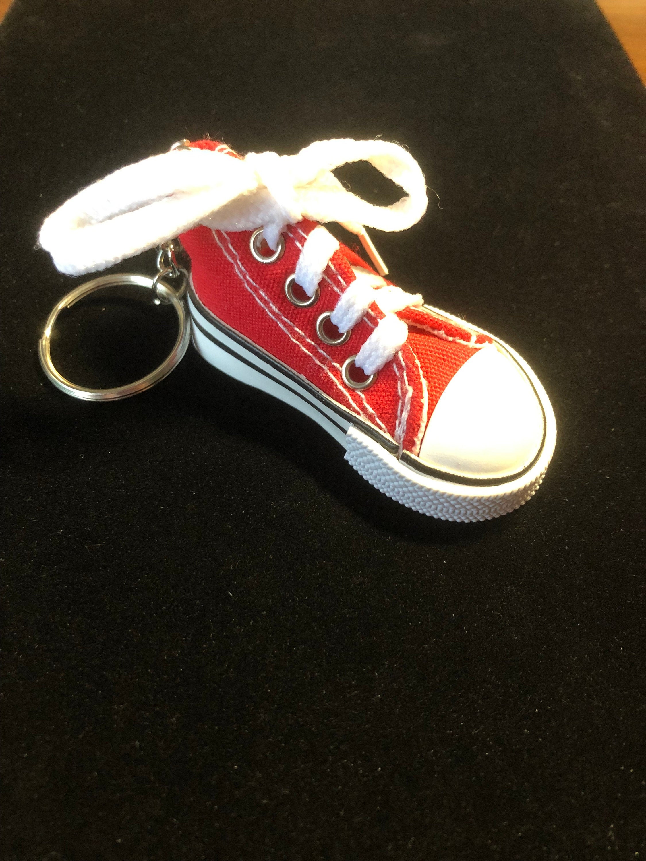 Cute Sneaker/Tennis Shoe Keychain | Etsy