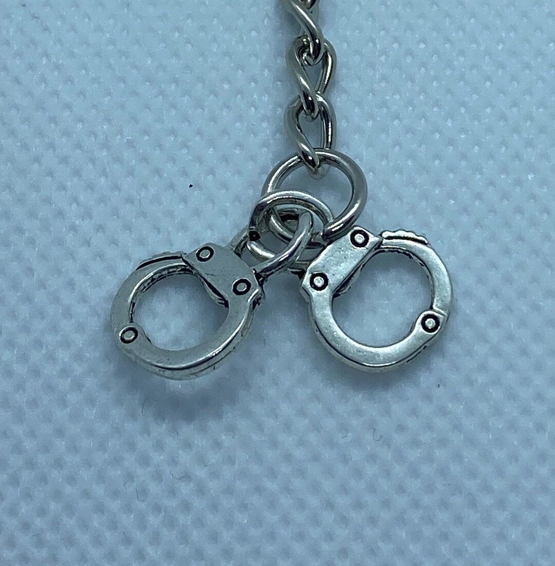Silver Small Handcuffs - Etsy