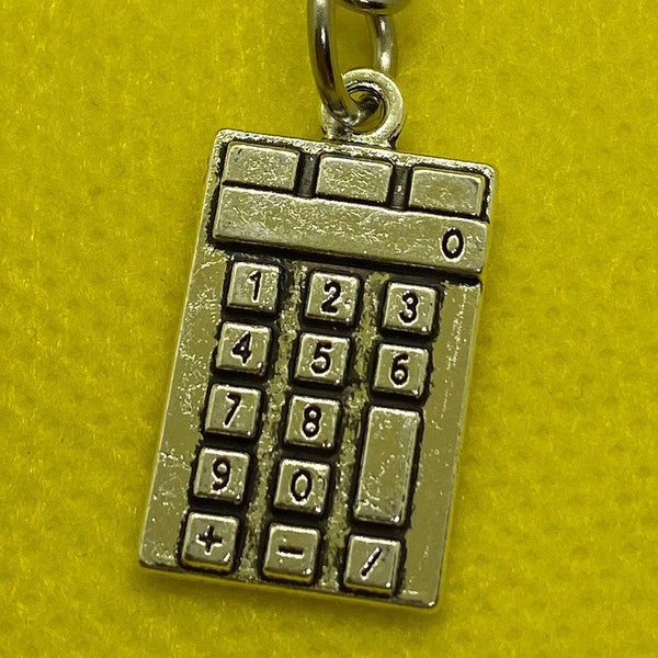 Calculator Keychain - Etsy