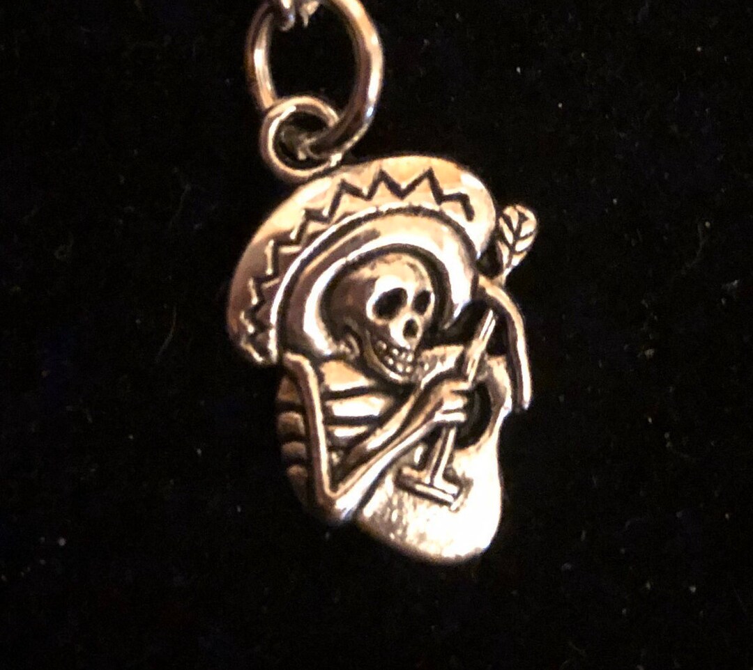 Mariachi Skull Keychain - Etsy