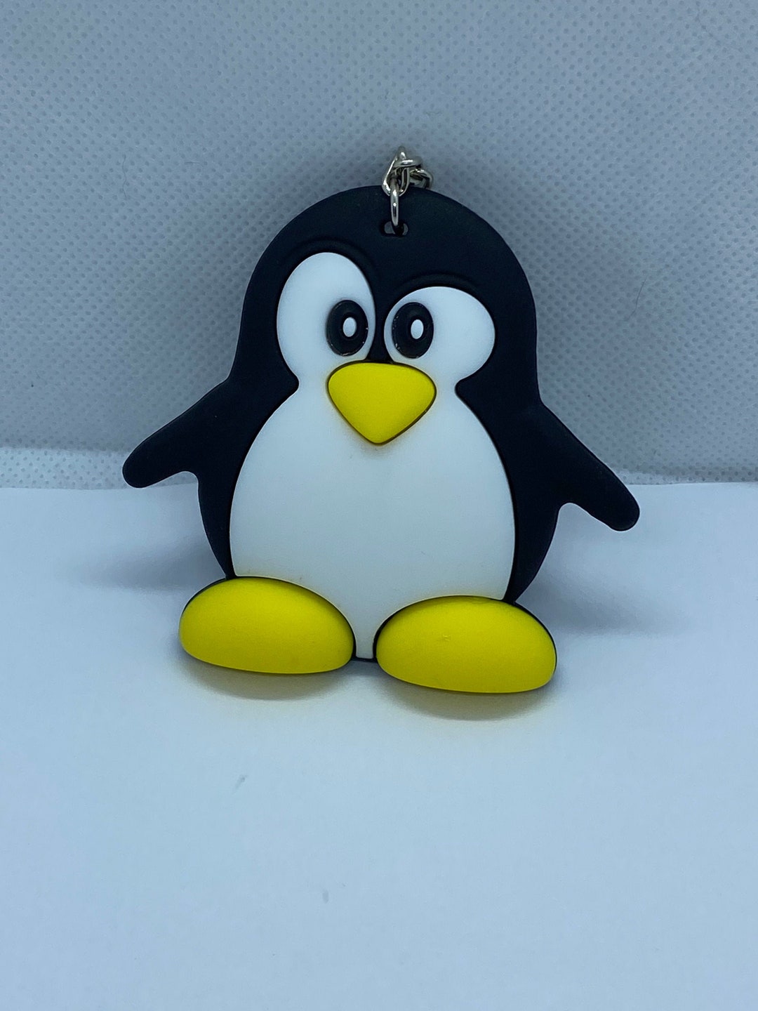 Large Rubber Penguin With Textured Back - Etsy