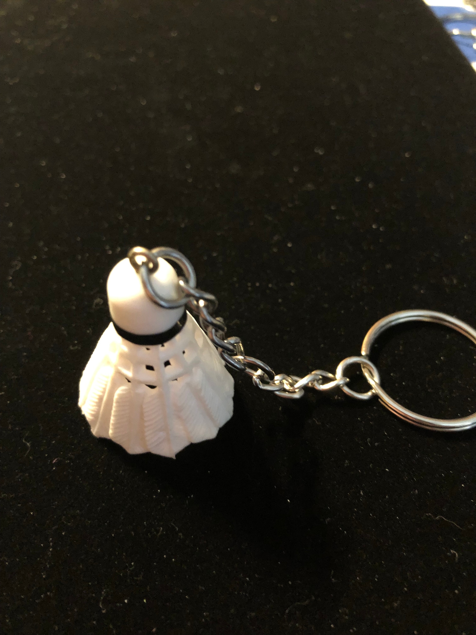 Badminton/Shuttlecock Birdie Keychain Plastic | Etsy