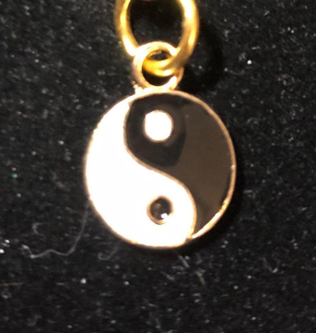 Yin and Yang Keychain - Etsy