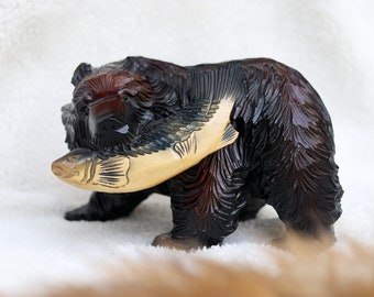 Japanese Bear Art - Etsy