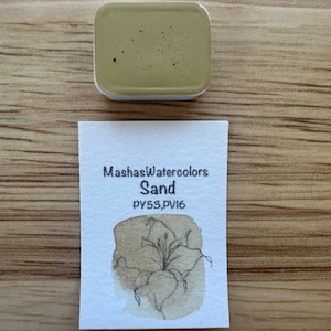 Handmade Sand Granulating Watercolor (NEW FORMULA) - Etsy