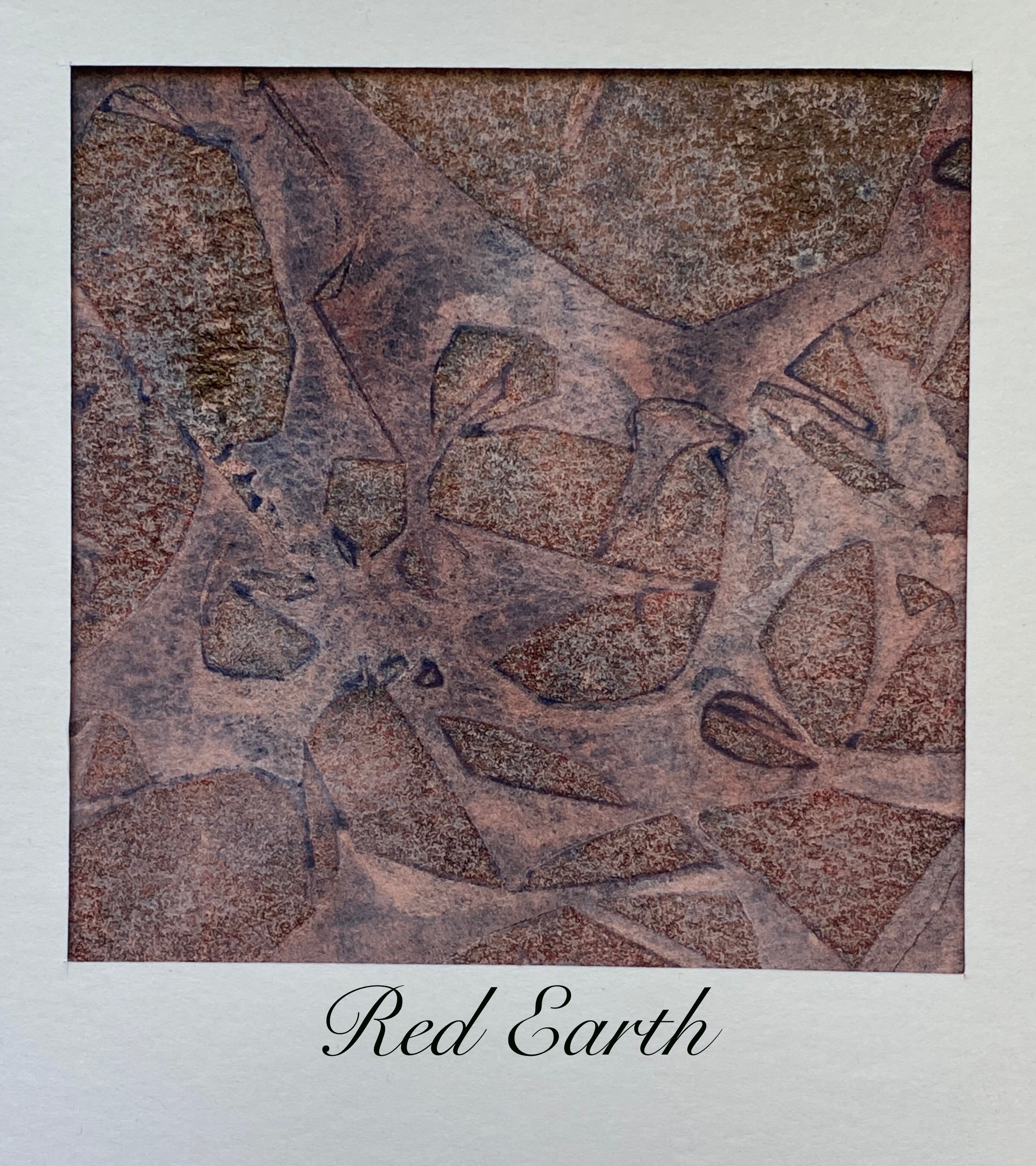 Handmade Red Earth Granulating Watercolor, Earth Tones ( Naturaly ...