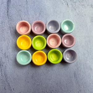Watercolor Palette Pastel Rainbow Ceramic Watercolor Pans Set of 12 ...