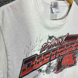 Y2K 2010s Danny Dietrich Sprint Car Dirt Track Racing Graphic T-shirt ...