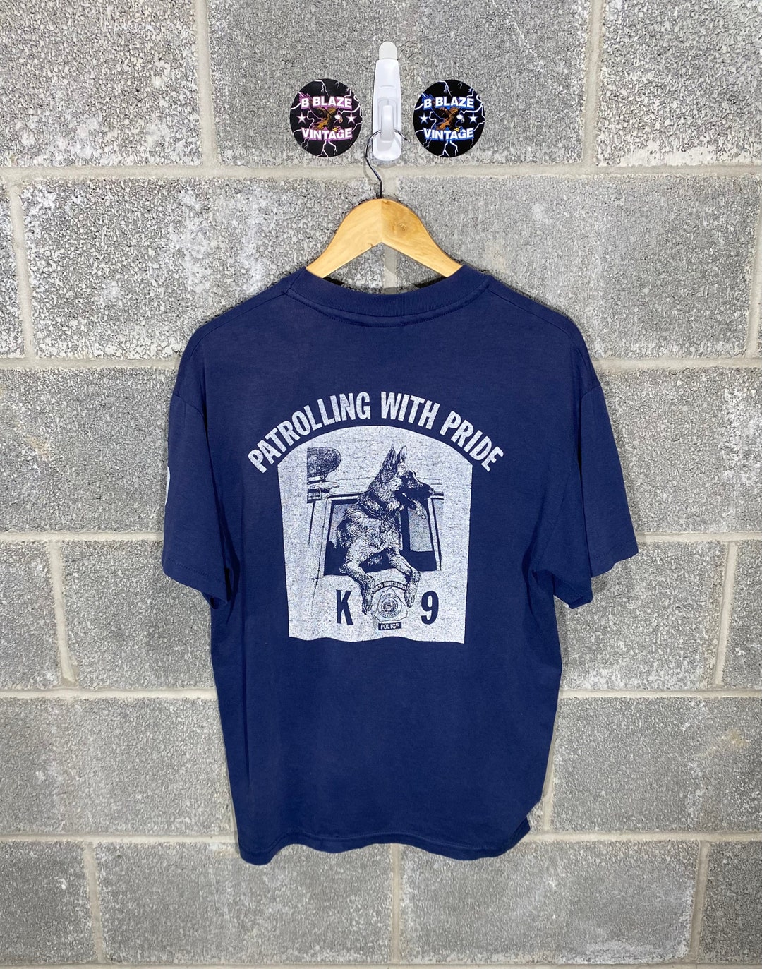 Vintage 1990s Pennsylvania State Police K-9 Unit Single Stitch - Etsy