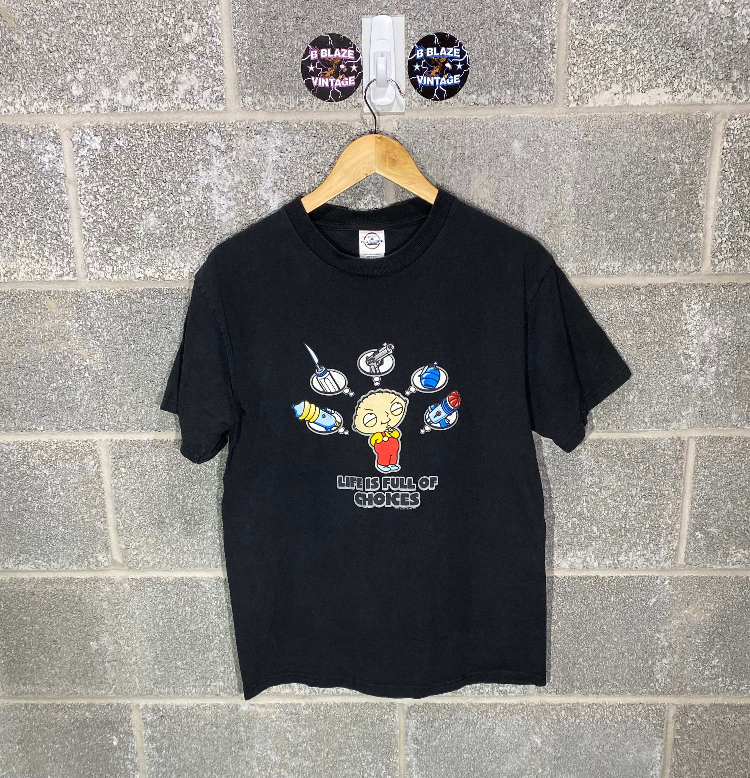 Vintage Y2K 2000s Life Is Full of Choices Stewie Family Guy Cartoon TV ...