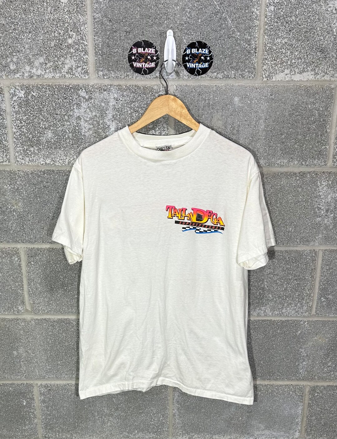 Vintage 1990s Talladega Superspeedway NASCAR Racing VTG Single Stitch ...