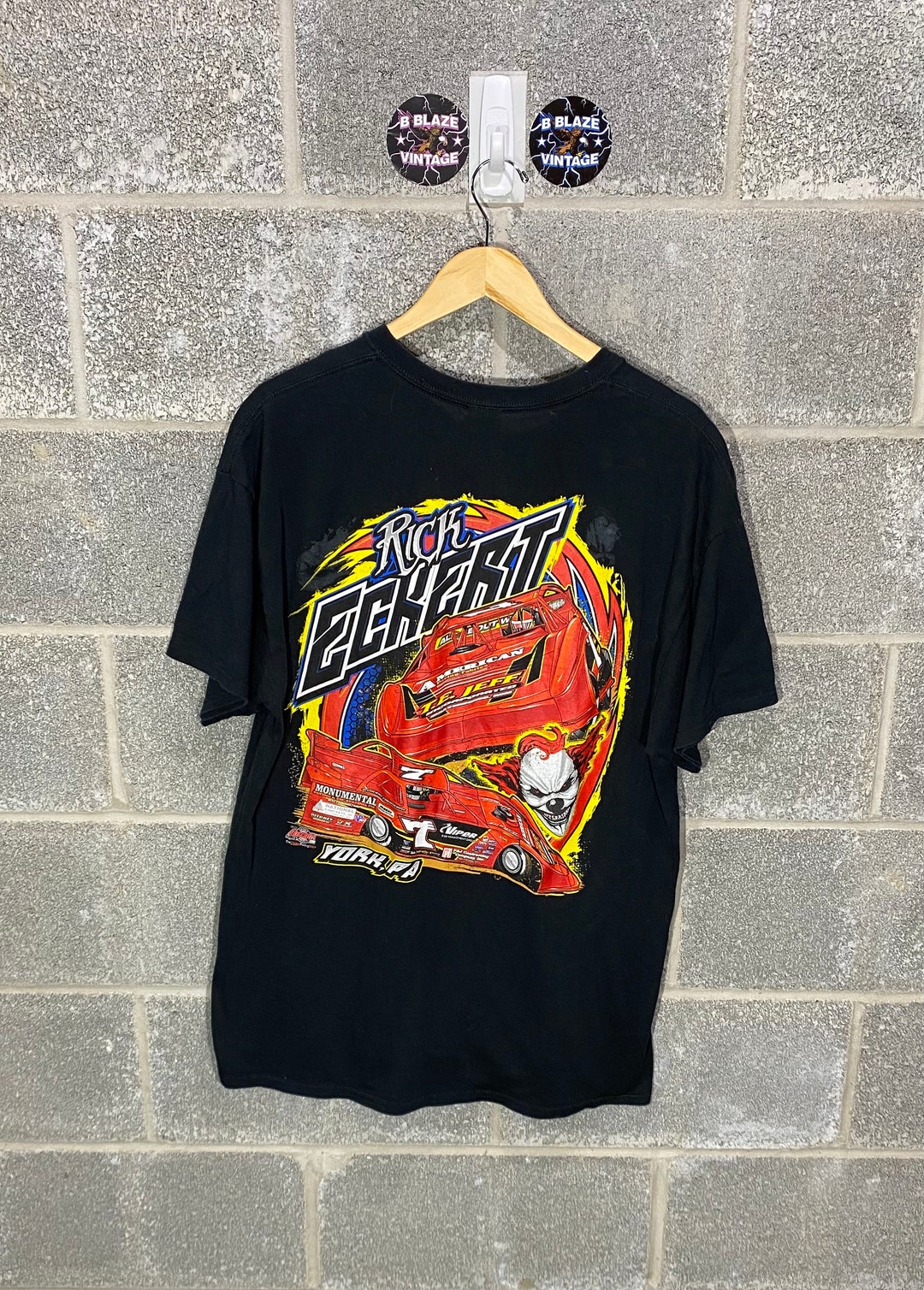 Y2K 2000s Rick Eckert Late Model Dirt Track Racing Graphic - Etsy