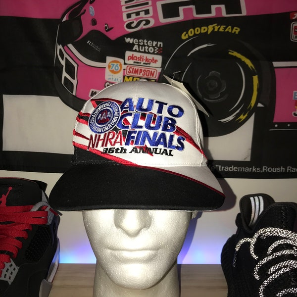 Vintage Nhra Hat - Etsy