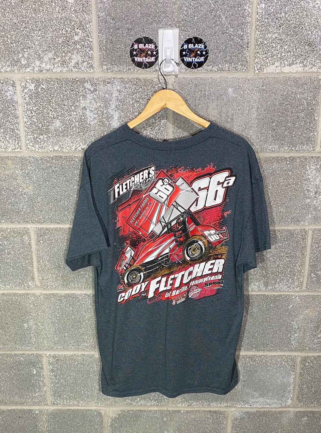 Y2K 2010s Cody Fletcher Sprint Car Dirt Track Racing Graphic - Etsy